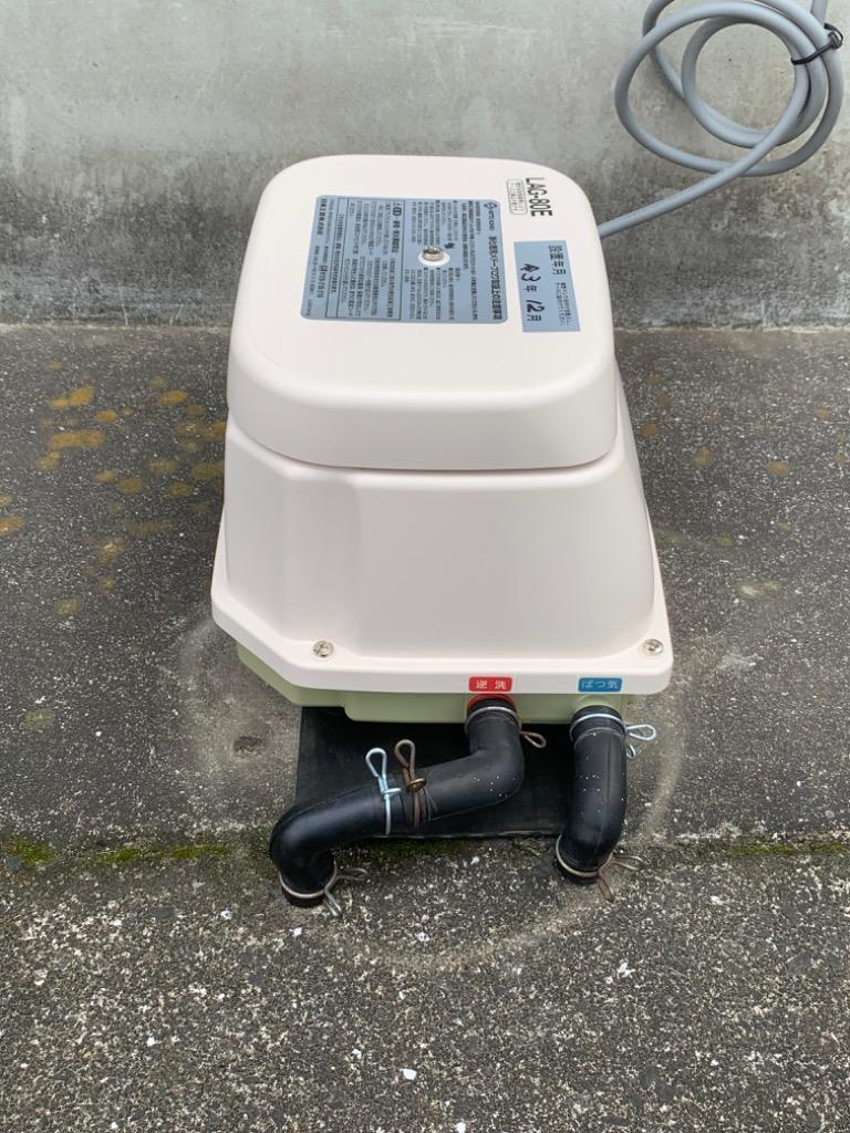 メドーブロワ 2年保証 日東工器 エアーポンプ LAG-80E 浄化槽 LAG-80B LAG-80の後継機種 静音 省エネ : エアーポンプshop - 通販 - Yahoo!ショッピング