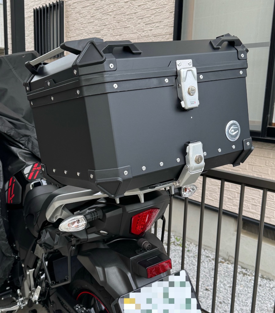 COOCASE クーケース バイク用 アルミトップケース 55L ブラック CCX550B マルチポケット付き : あるふぁここ プラザ店 - 通販 - Yahoo!ショッピング
