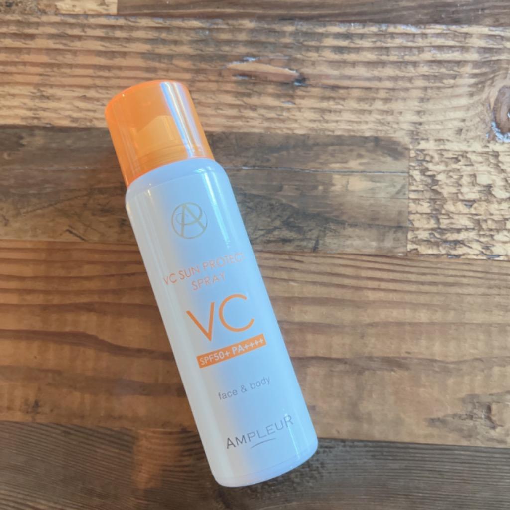 AMPLEUR アンプルール 日焼け止めスプレー VCサンプロテクトスプレー ビタミン/UV/保湿/顔/全身/髪の毛/プレゼント : アンプルール公式ストア - 通販 - Yahoo!ショッピング