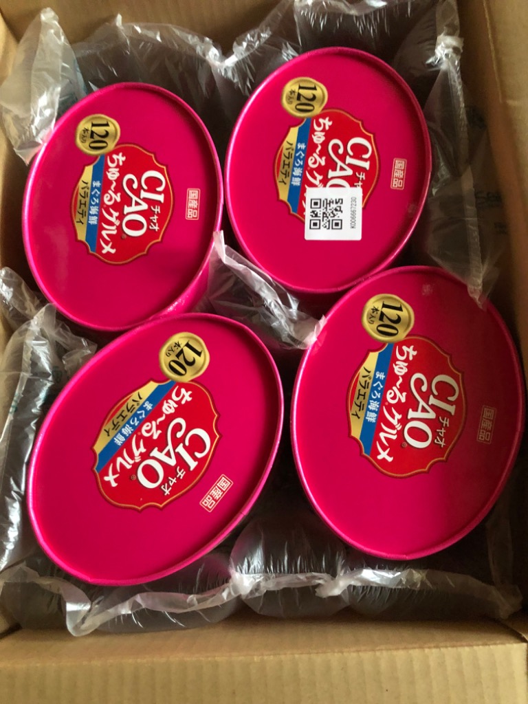 いなばペットフード いなば チャオ CIAO ちゅ～る グルメ まぐろ海鮮バラエティ SC-211（14g×120本）×4個 CIAO（いなばペットフード） 猫用おやつ - 口コミ・レビュー ...