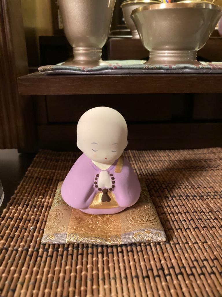 仏具・お飾り【金襴座布団付き陶器製置き物:お坊さん】仏壇仏具 仏具・お飾り【金襴座布団付き陶器製置き物:お坊さん】仏壇仏具