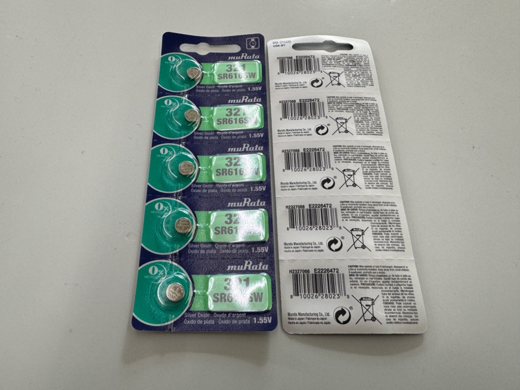 MURATA SR616SW ×10個 村田製作所 ムラタSR616SW 321 Murata SR616 616SW 新品 SONY ソニー ...