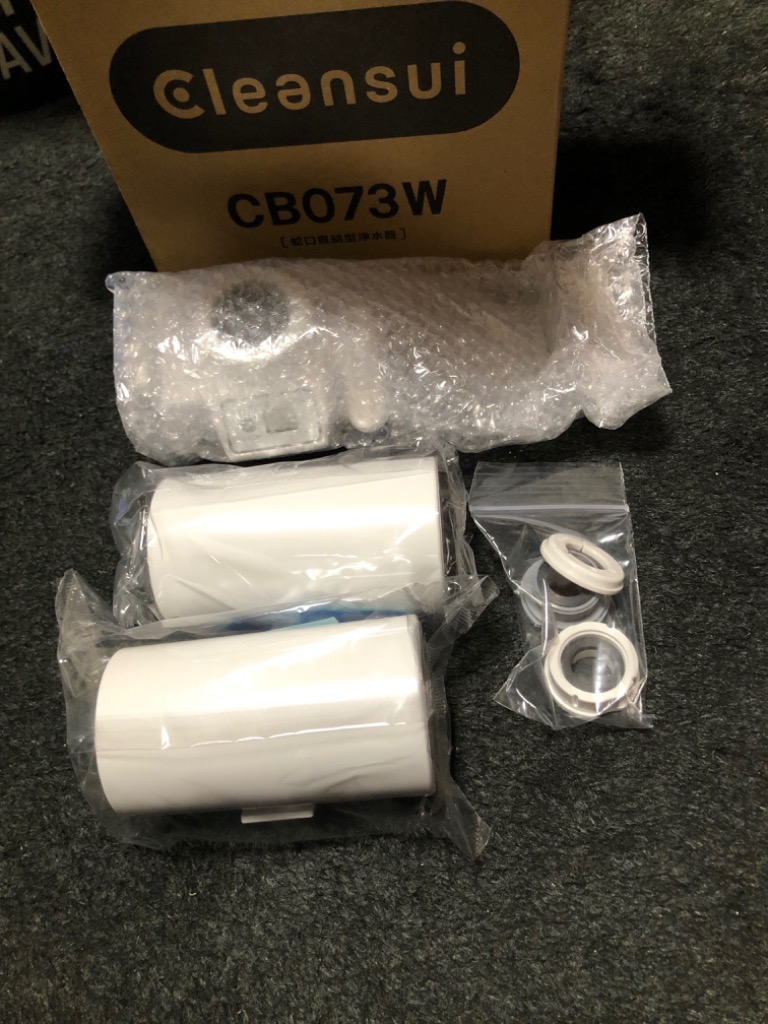 クリンスイ 浄水器 蛇口直結型 CB073W-WT CBシリーズ 小型 浄水 塩素除去 液晶 蛇口浄水器 浄水機 PFAS ピーファス PFOS PFOA 除去 [CB073W-WT ...