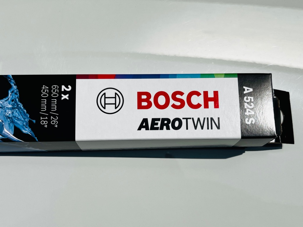 BMW フロント ワイパーブレード 左右セット BOSCH製 5シリーズ F10 F11 61612458016 3397007524 ...