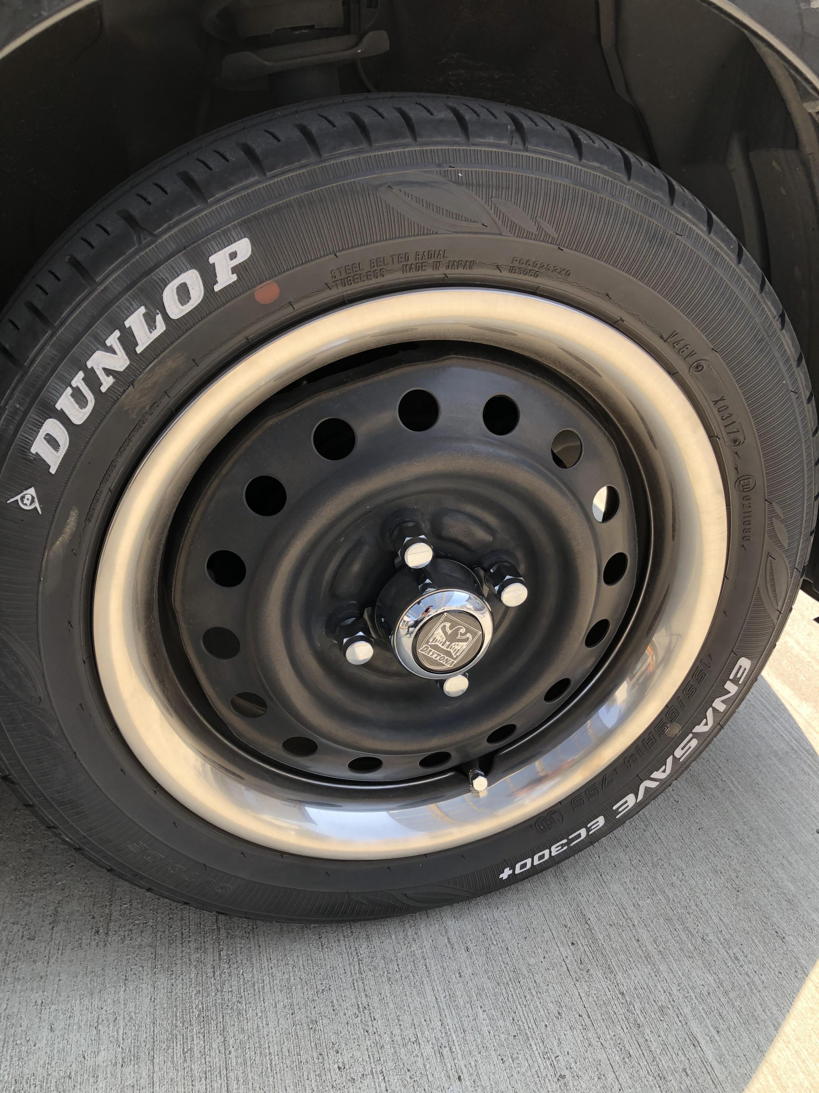 ホイールセンターキャップ 純正スチール用 4H-100 ハイタイプ クローム デイトナスタイル 【1台分】 品番 : DB501C 小型車 ...