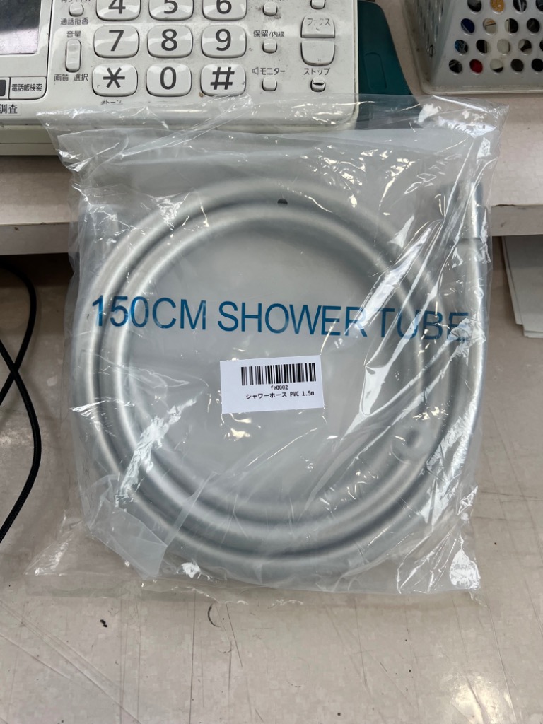 シャワーホース 交換 1.5m PVC kvk inax toto lixil mym 絡まり防止 抗菌 防寒 耐熱 延長 サイズ 防カビ 無臭 : fe0002 : Diamond Life ...