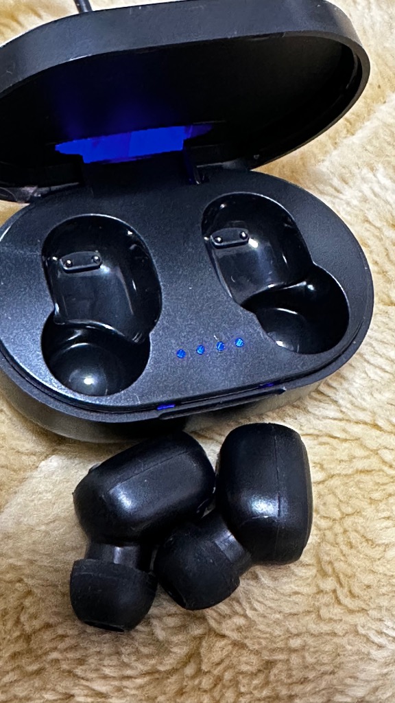 【Bluetooth5.3】 Bluetoothイヤホン ノイズキャンセリング ワイヤレスイヤホンング Siri対応イヤホン小型 軽量 会議 テレワーク 日本語取扱説明書付属 : dpark ...