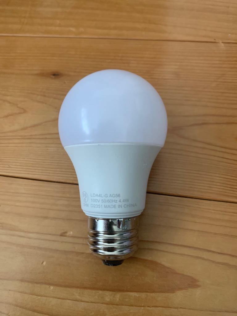 OHM LED電球 E26 40形相当 電球色 密閉型器具対応｜LDA4L-G AG56 06-3151 オーム電機 : e-プライス - 通販 - Yahoo!ショッピング