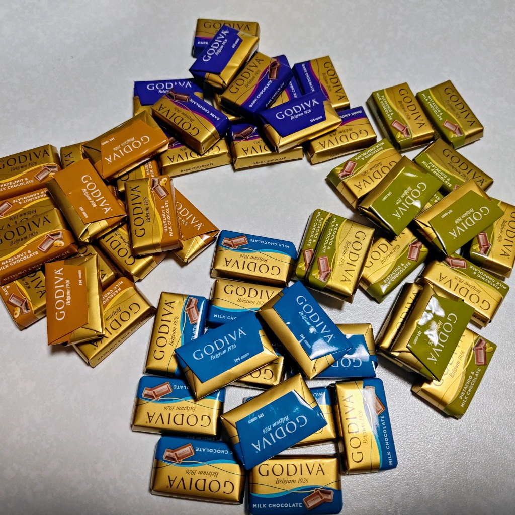 ゴディバ ナポリタン チョコレート Godiva 53個 225g コストコ ホワイトデー : えびす屋商店 - 通販 - Yahoo!ショッピング