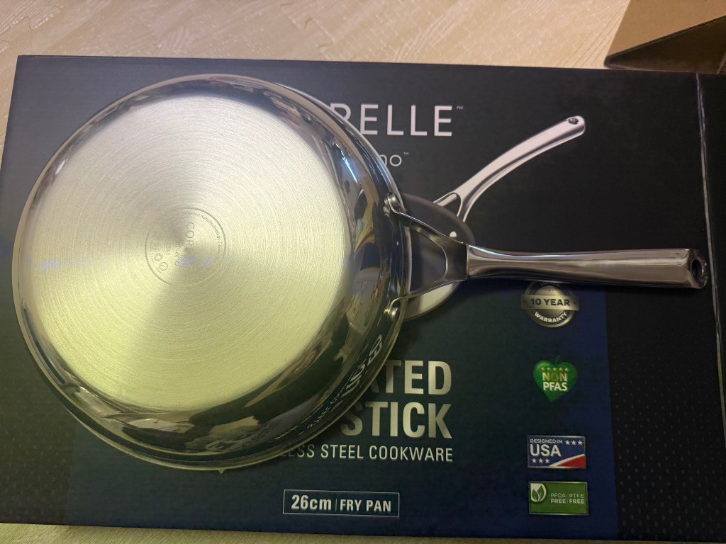 CORELLE（コレール） 3大特典 フライパン 26cm Corelle Fry pan 公式認定 CSFP26SV 10年保証 ラッピング ...