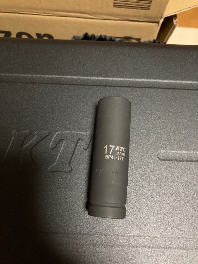 KTC BP4L-17T サイズ17mm 12.7sq.インパクトレンチ用薄肉ディープソケット : エヒメマシン Yahoo!ショッピング店 - 通販 - Yahoo!ショッピング