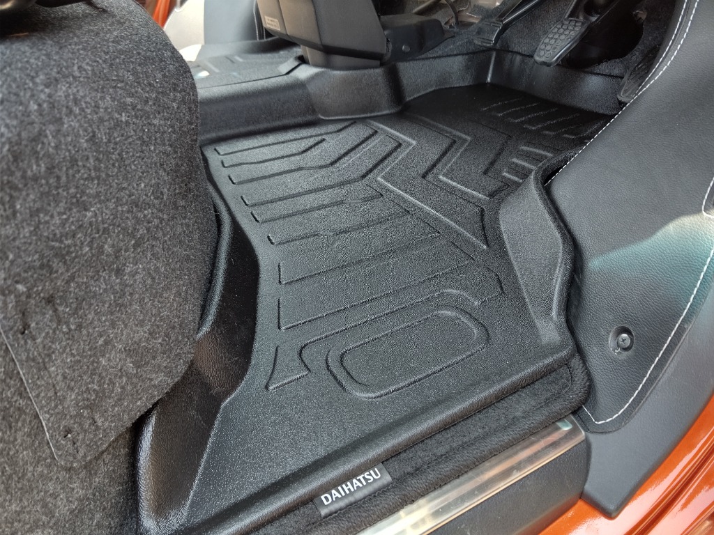 ハイゼットカーゴ アトレー S700 S710 系 3D フロアマット 1P 一列目 運転席 助手席 カーマット 防水 マット トレイ フロント : アンサーフィールド - 通販 ...