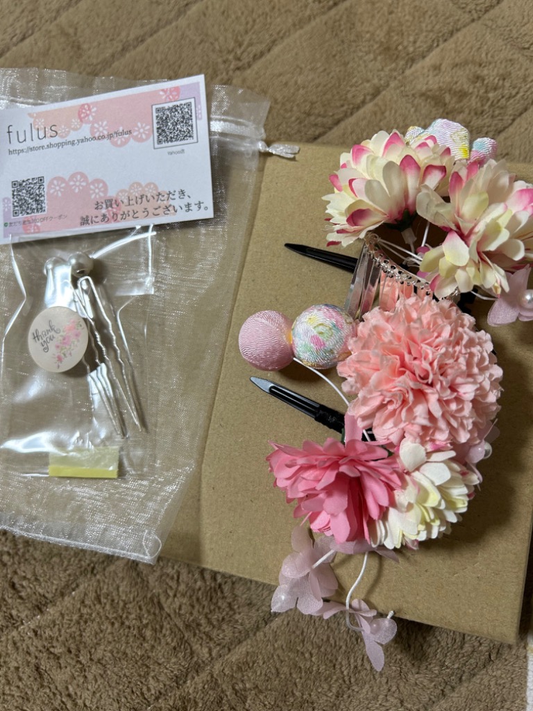 髪飾り 成人式 卒業式 七五三 ヘアアクセサリー 着物 和風 浴衣 和装小物 花飾り 造花 手作り 振袖 結婚式 花火大会 :FS-039:fulus - 通販 - Yahoo!ショッピング