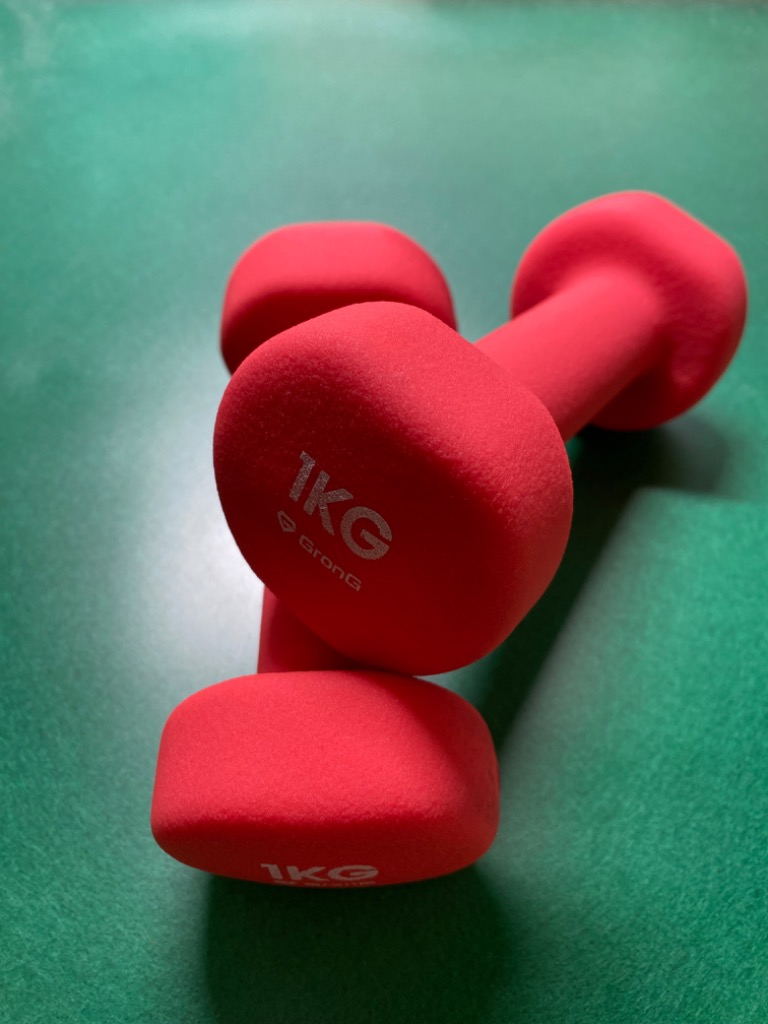 GronG グロング ダンベル 1kg 2個セット ダンベル、鉄アレイ - 口コミ・レビュー - Yahoo!ショッピング