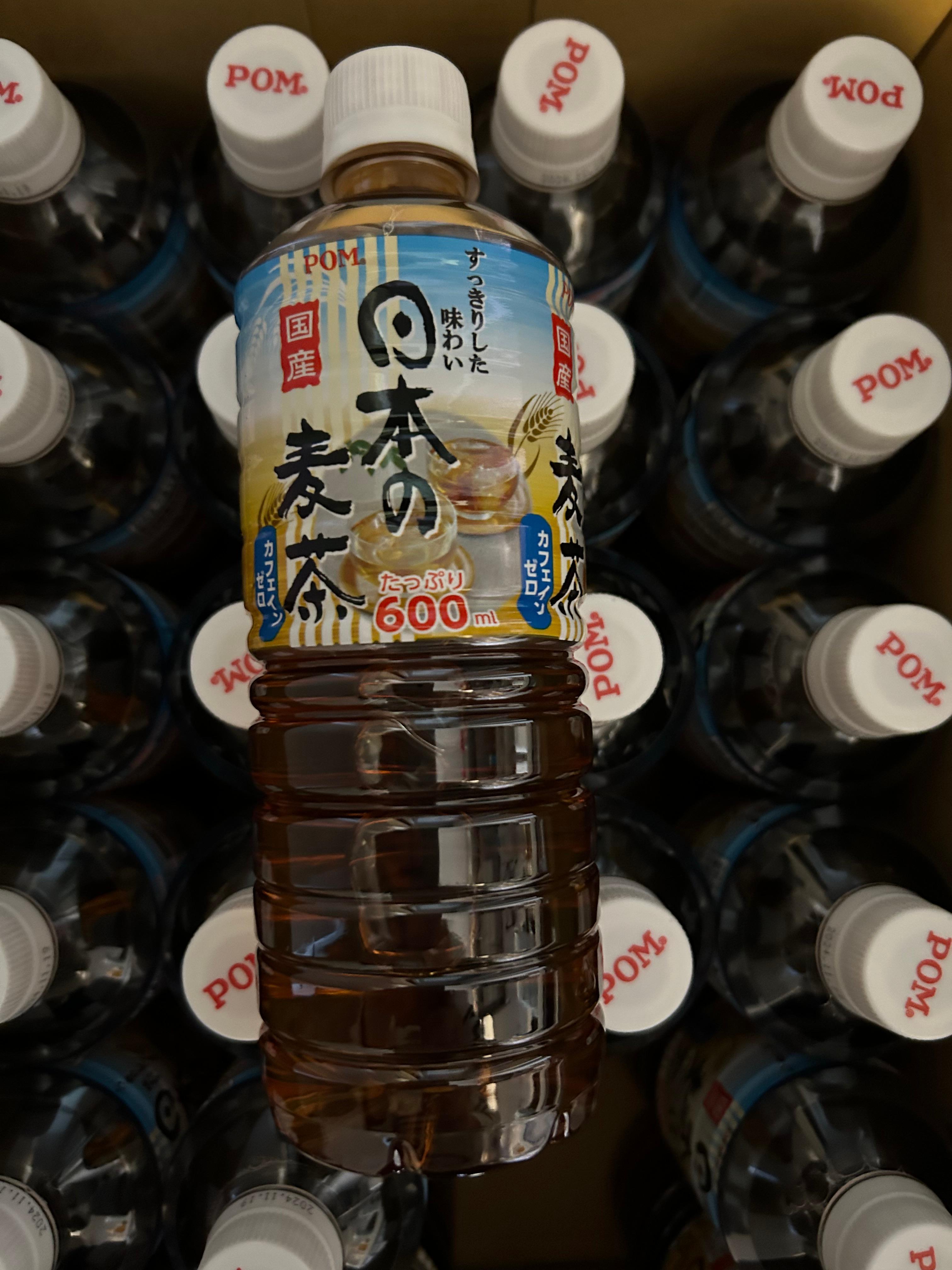 LOHACO - 【アウトレット】えひめ飲料 ポン 日本の麦茶 600ml 1箱（24本入） ペットボトル飲料 ノンカフェイン 評価・レビュー