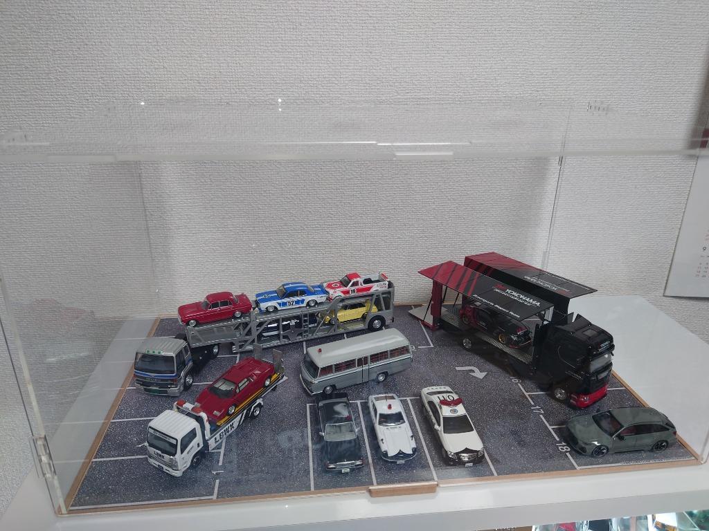 1/64 CXBS-C064-005a 421x251mm 駐車場 [箱庭技研]コレクションケースX用ベースシール : 箱庭技研 - 通販 - Yahoo!ショッピング