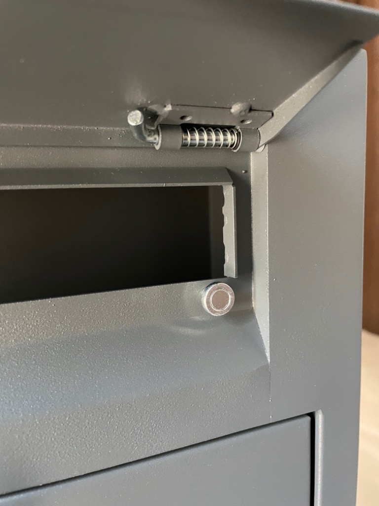 宅配ボックス 一戸建て用 ポスト付き 宅配ロッカー ポスト宅配ポスト大容量75L 両開き 複数投函 防犯 防水 防塵 置き型 ポスト一体型 VARNIC 配達ボックス :B10:日和 - 通販 ...