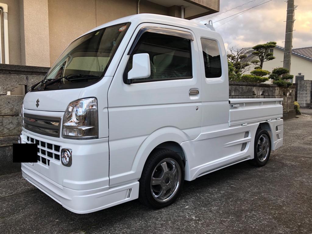 スーパーキャリイ キャリー キャリィ DA16T エアロ 3点セット ハーフタイプ FRP 未塗装 翔プロデュース Novel SUPER ノベル スーパー 翔劇超歴 : カーパーツ専門店 ...