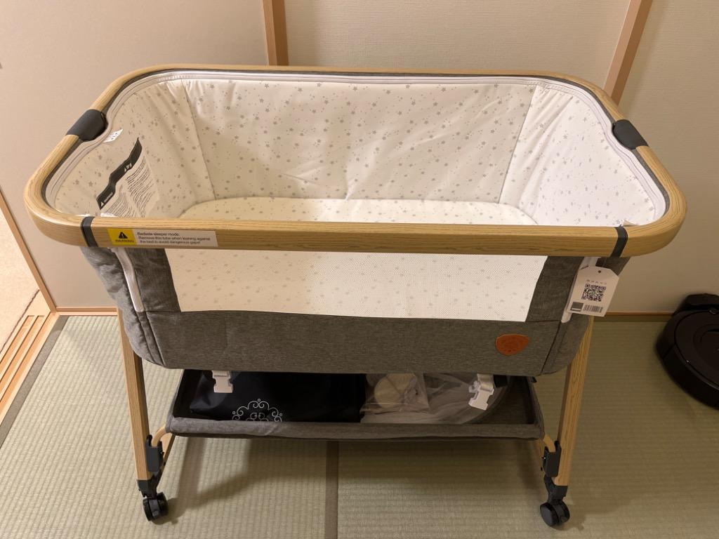 HZDMJ 2023最新モデル 添い寝 ベビーベッド ミニ 持ち運び 折りたたみ SGS認証済 三年保証 新生児 0ヶ 月〜24ヶ月 ゆりかご 蚊帳 付き 出産祝い :yrc03:HZDMJ ...