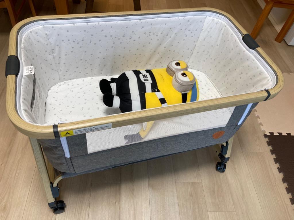 HZDMJ 2023最新モデル 添い寝 ベビーベッド ミニ 持ち運び 折りたたみ SGS認証済 三年保証 新生児 0ヶ 月〜24ヶ月 ゆりかご 蚊帳 付き 出産祝い :yrc03:HZDMJ ...