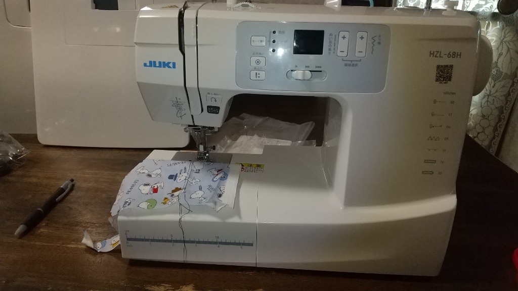 JUKI ポイント3倍！ HZL-68H スマホで簡単QRコードで使い方説明！ ミシン コンピューターミシン : ミシンのオズ - 通販 - Yahoo!ショッピング