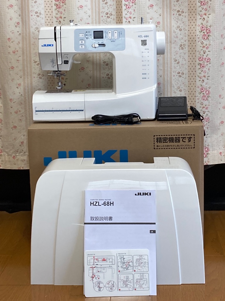 JUKI ポイント3倍！ HZL-68H スマホで簡単QRコードで使い方説明！ ミシン コンピューターミシン : ミシンのオズ - 通販 - Yahoo!ショッピング
