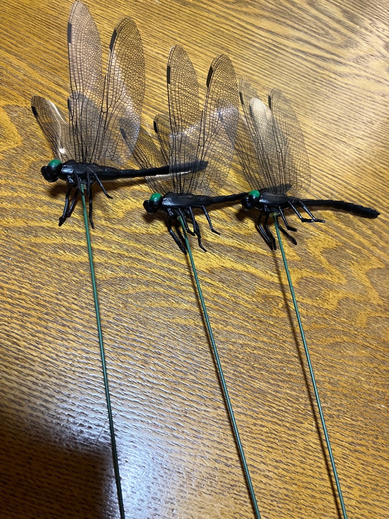 【1個→激安111円】オニヤンマ 虫除け 14cm 3個セット 蚊よけ オニヤンマ スズメバチ 君 虫よけ 蜂よけ フィギュア リアル 話題 /60N オニヤンマ3本セット : i-shop7 ...