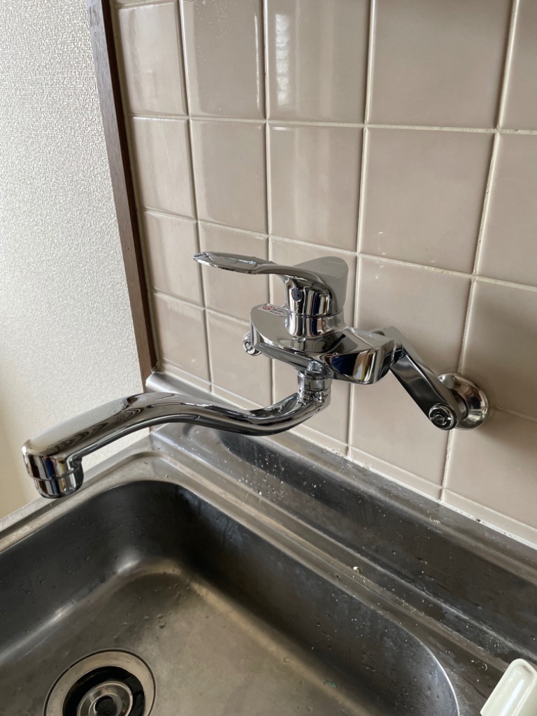 KVK シングル混合栓 K1712A-13 キッチン蛇口、水栓 - 口コミ・レビュー - Yahoo!ショッピング