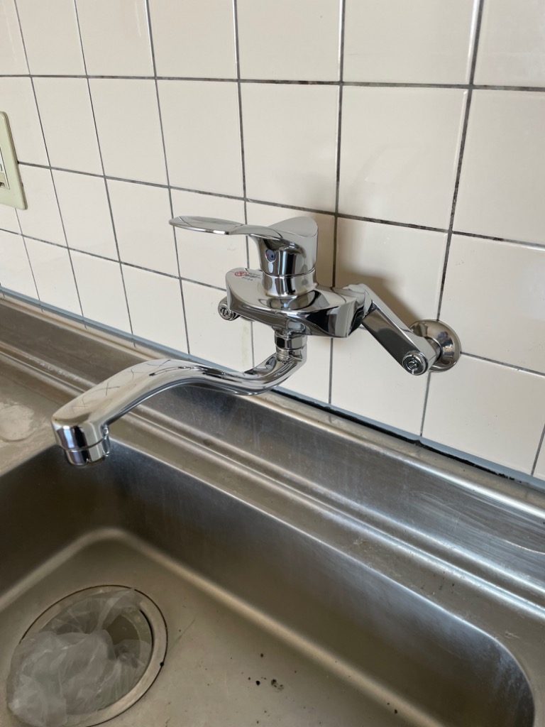 KVK シングル混合栓 K1712A-13 キッチン蛇口、水栓 - 口コミ・レビュー - Yahoo!ショッピング