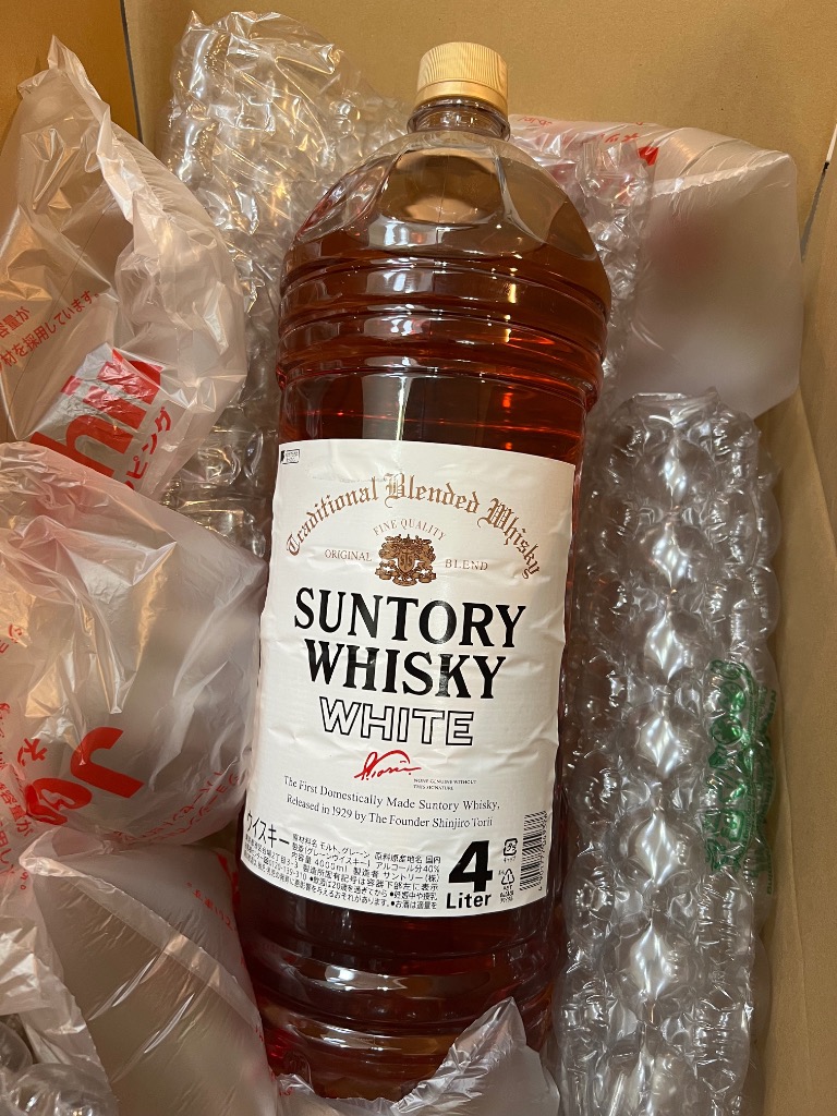 SUNTORY サントリーウイスキー 大ホワイト 4Lペット(国産ウイスキー) サントリー 返品種別B : Joshin web - 通販 - Yahoo!ショッピング