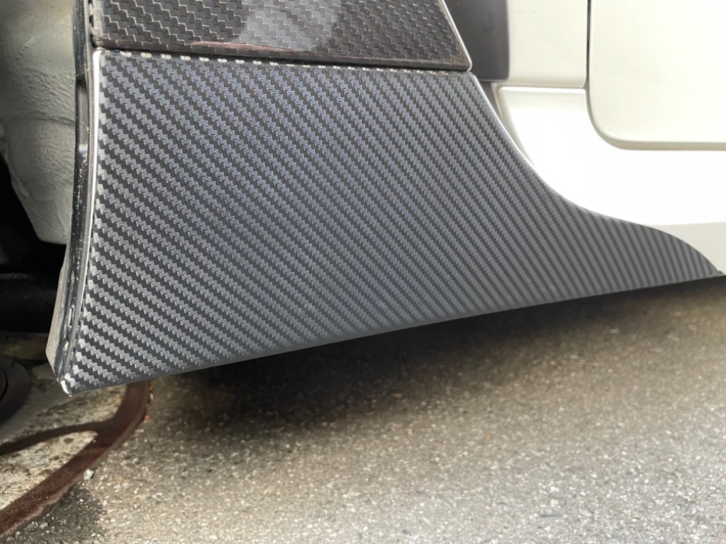 GR86 BRZ(ZN8/ZD8) カーボン柄ストーンガードシート プロテクション サイドステッププロテクター 傷防止 保護&ドレスアップ パーツ Jusby : ジャスビー - 通販 ...