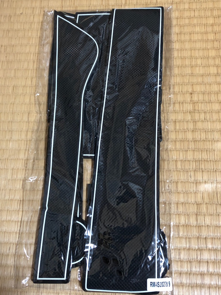 日産 SAKURA サクラ用 インテリアラバーマット ドアポケットマット(ホワイト/ブラック) 内装パーツアクセサリー フロアマット B6AW KE0 NISSAN さくら 桜 : ジャスビー ...