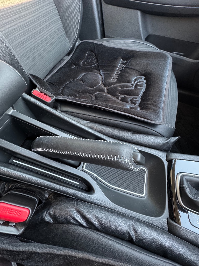 WR-V WRV (DG5型) 本革サイドブレーキカバー （白/ホワイトステッチ）本皮 レザーカバー パーキングブレーキ パーツ アクセサリー Jusby : ジャスビー - 通販 ...