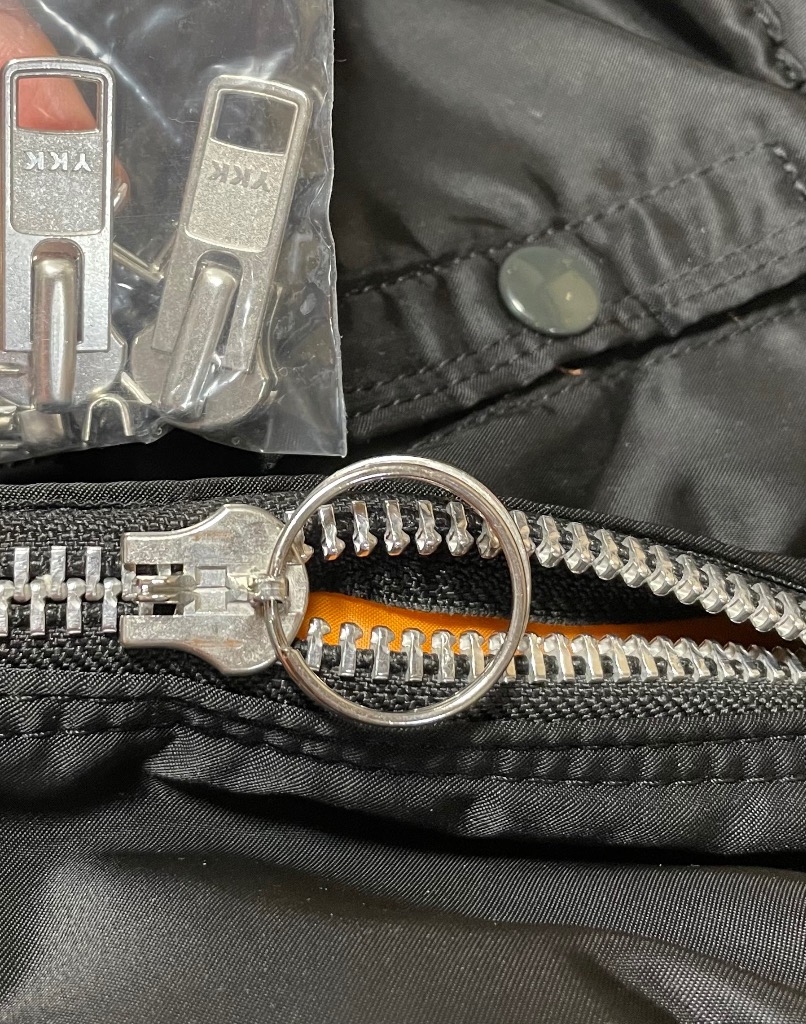 YKK 10M スライダー上止め下止め 2セット分 ニッケル シルバー 金属10号 : 毛糸と手芸の店 カネコヤ Yahoo!店 - 通販 - Yahoo!ショッピング