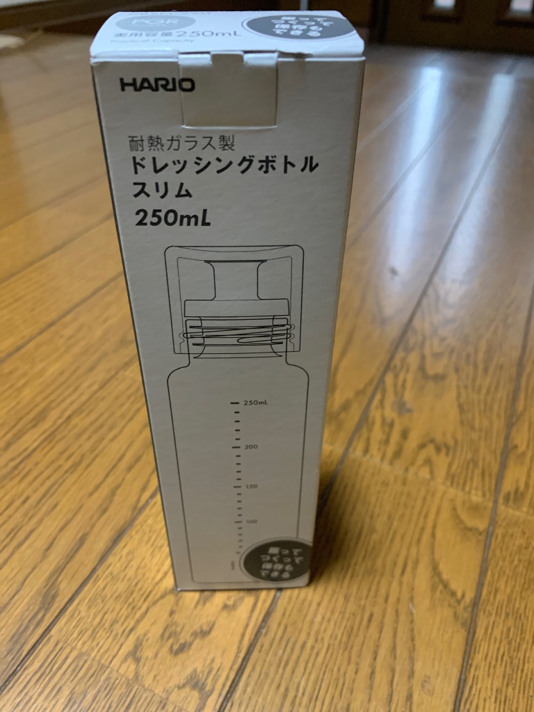 HARIO(ハリオ) ドレッシングボトルスリム 250ml 熱湯使用可能 ペールグレー DBSN-250-PGR : Mabyco - 通販 - Yahoo!ショッピング