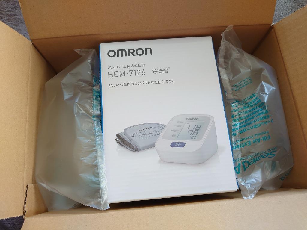 オムロン 血圧計 HEM-7126 上腕式血圧計 コンパクトモデル デジタル 血圧測定器 簡単 正確 家庭用 脈感覚 :HEM-7126:オムロン ヘルスケア公式 Yahoo!店 - 通販 ...
