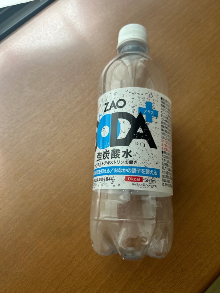 新タイプ強炭酸水 ZAO SODA プラス 500ml 24本 機能性表示食品 脂肪 糖 整腸 送料無料 無糖 ライフドリンクカンパニー : zaosoda-plus-500 ...