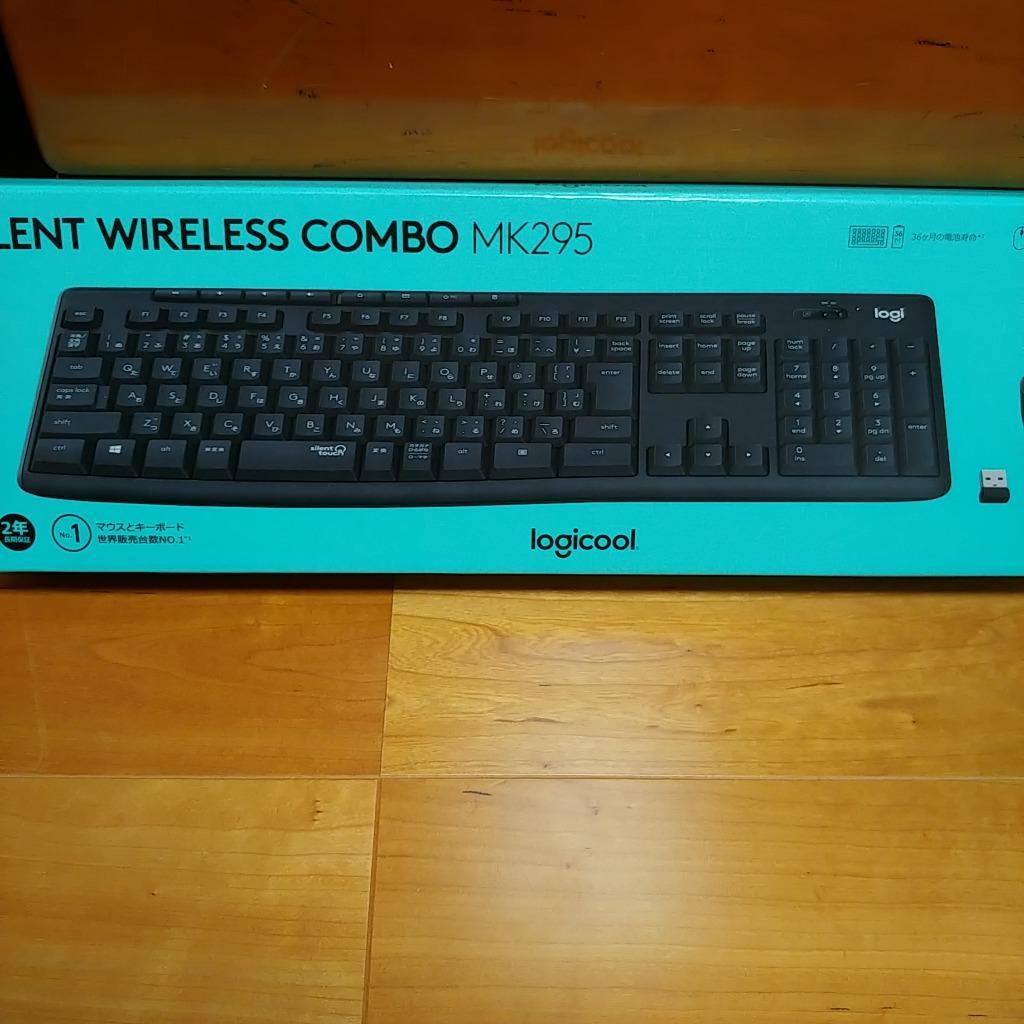 ワイヤレス キーボード ワイヤレス マウス セット ロジクール MK295 静音 耐水 日本語配列 Unifying非対応 MK295GP MK295OW 正規品 2年間無償保証 ...