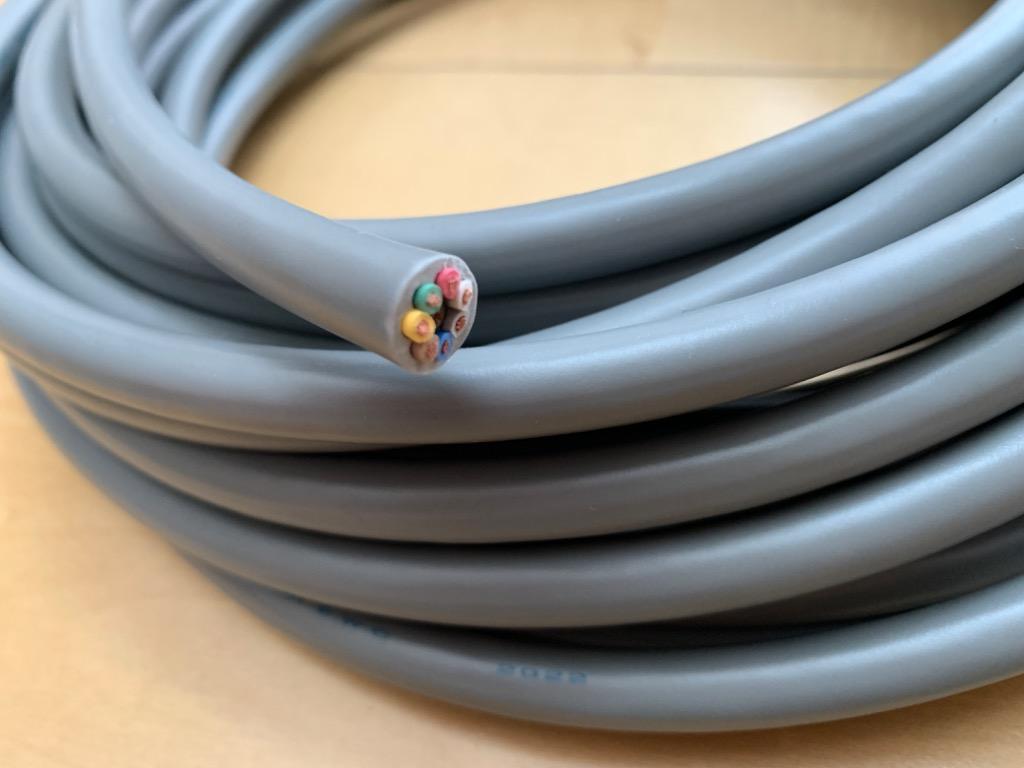 ポイント2倍 VCTFケーブル 0.75sq×8芯 （0.75mm 8c 8心）ビニールキャブタイヤ丸型コード 富士電線 : 前川電機 - 通販 - Yahoo!ショッピング