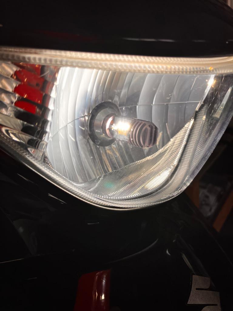 アドレス バイク PH11 LED ヘッドライト バルブ Hi/Low 切替 1個 6000k ホワイト AC/DC 9-18V 20W 40W 3200lm スズキ アドレスV 125S ...