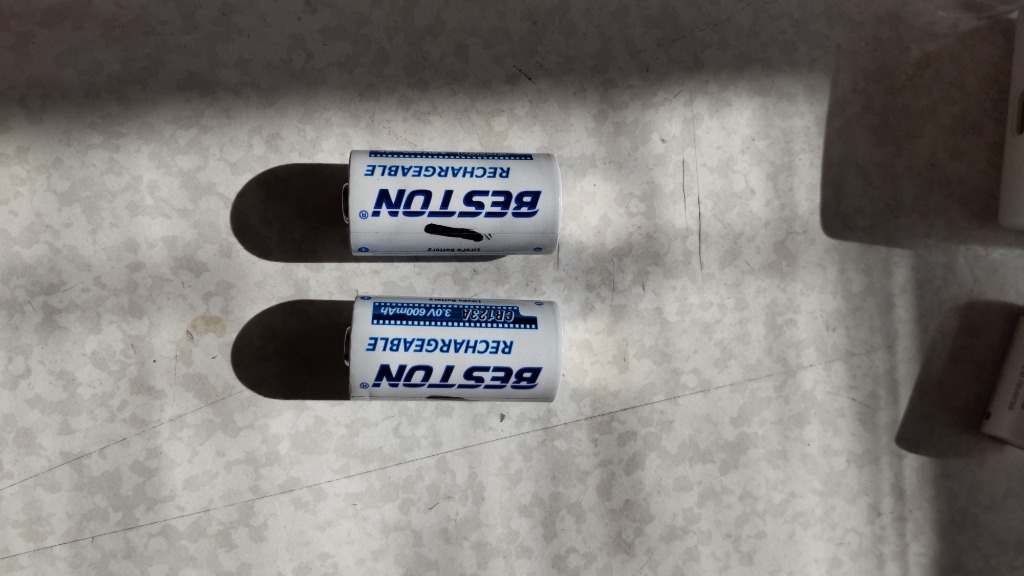 CR2 充電池 1本 リチウムイオン電池 充電式 300mAh 3V : N-Styleヤフーショッピング店 - 通販 - Yahoo!ショッピング