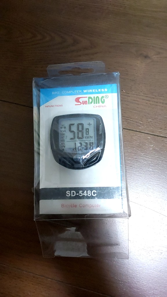 ワイヤレスサイクルコンピューター SD-548C スピードメーター 走行距離計 自転車 : NEOMALLヤフーショッピング店 - 通販 - Yahoo!ショッピング