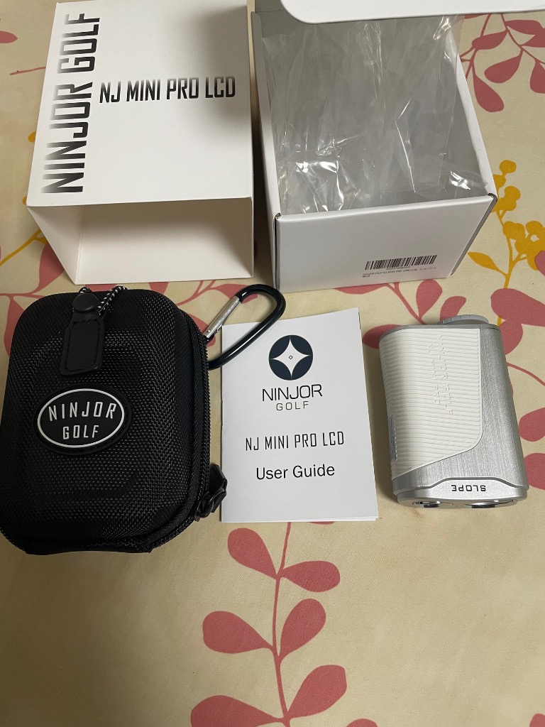 NINJOR GOLF NJ MINI PRO LCD ゴルフ 距離計 小型コンパクトサイズ ゴルフ距離計測器 スロープモード ピンサーチ＋搭載 : miniprolcd : NINJOR ...