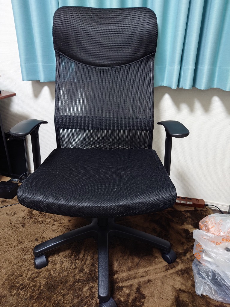 ニトリ オフィスチェア(OC402 BK) ワークチェア デスクチェア : ニトリ Yahoo!店 - 通販 - Yahoo!ショッピング