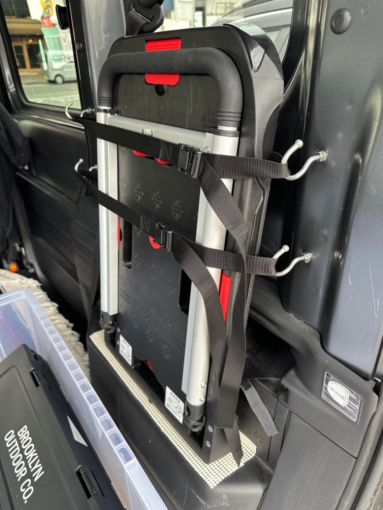 1年保証 台車 折りたたみ 軽量 5.3kg キャスターも畳める コンパクト 耐荷重80kg 小型 38cm×62cm ハンドル高さ調整3段階 業務用台車 手押し台車 送料無料 :ys ...