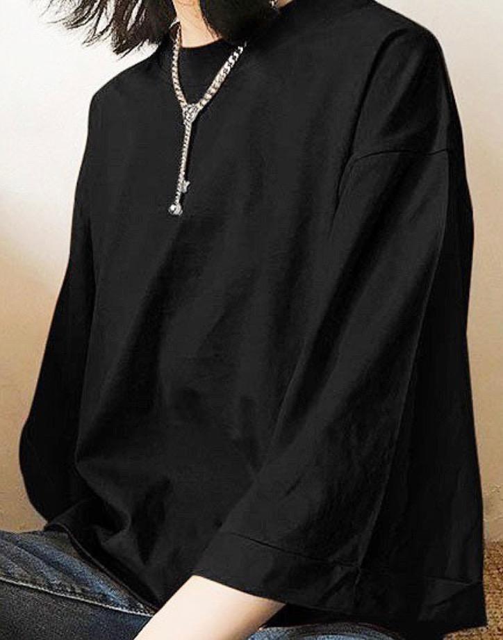 uricca tシャツ レディース 5分袖 7分袖 春 夏 白 黒 おしゃれ トップス カットソー (送料無料)[郵1]^t711^ : uricca ウリッカ - 通販 - Yahoo!ショッピング