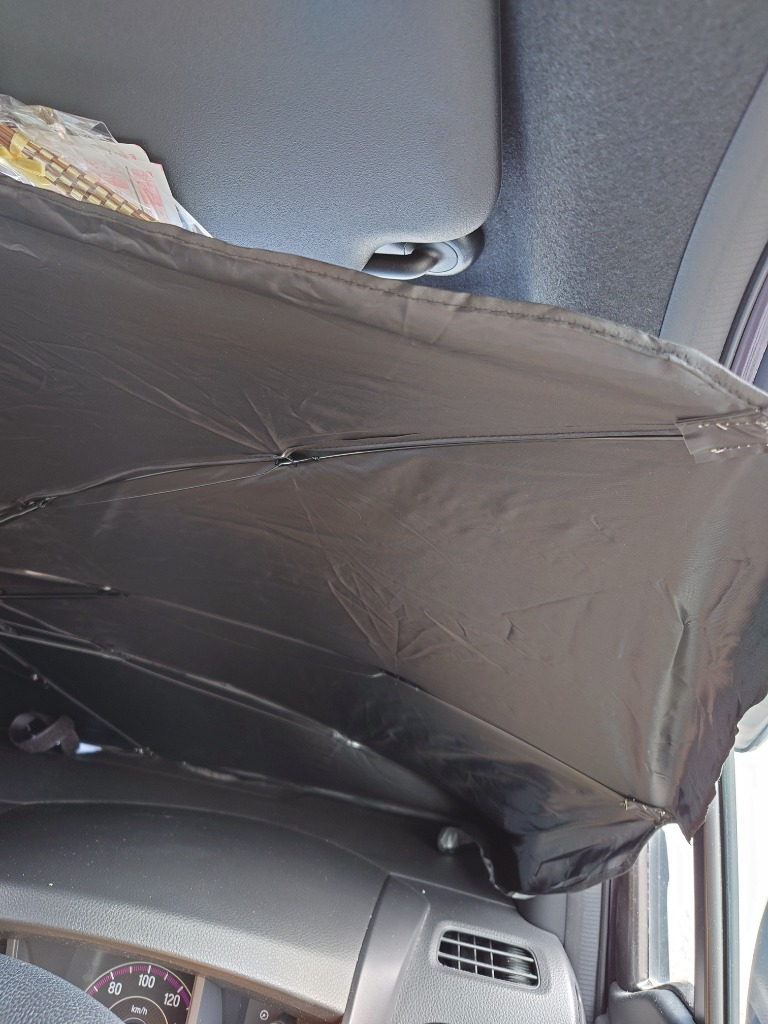 【クーポンでさらにお得】サンシェード 車 傘型 おしゃれ フロント 断熱 サイズ 適合 アクア クラウン 日よけ uv 遮光 遮熱 紫外線 軽自動車 ミニバン suv : atRise ...