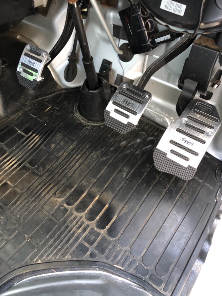 汎用 アルミペダルカバー MT車用 アルミペダル アクセルペダル アルミ ペダルカバー セット フットペダル アクセル ブレーキ MT : リテマスYahoo!ショッピング店 - 通販 ...