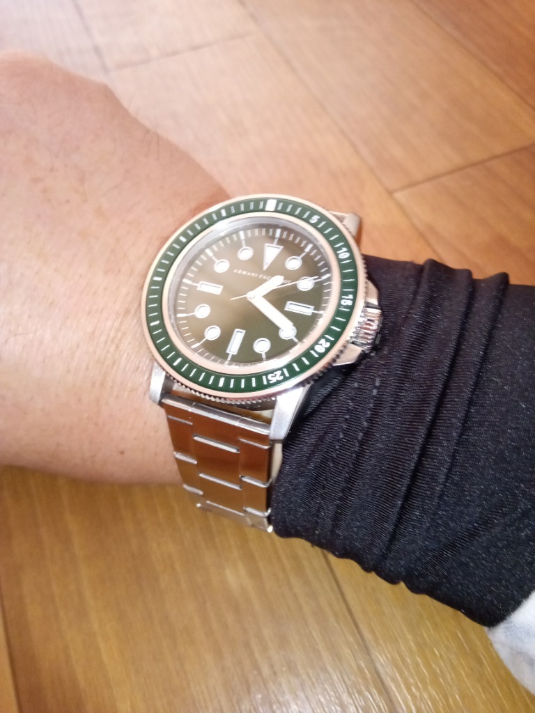 ARMANI EXCHANGE アルマーニエクスチェンジ AX1860 メンズ 腕時計 42MM グリーン 新品 : 腕時計とブランドギフト ...