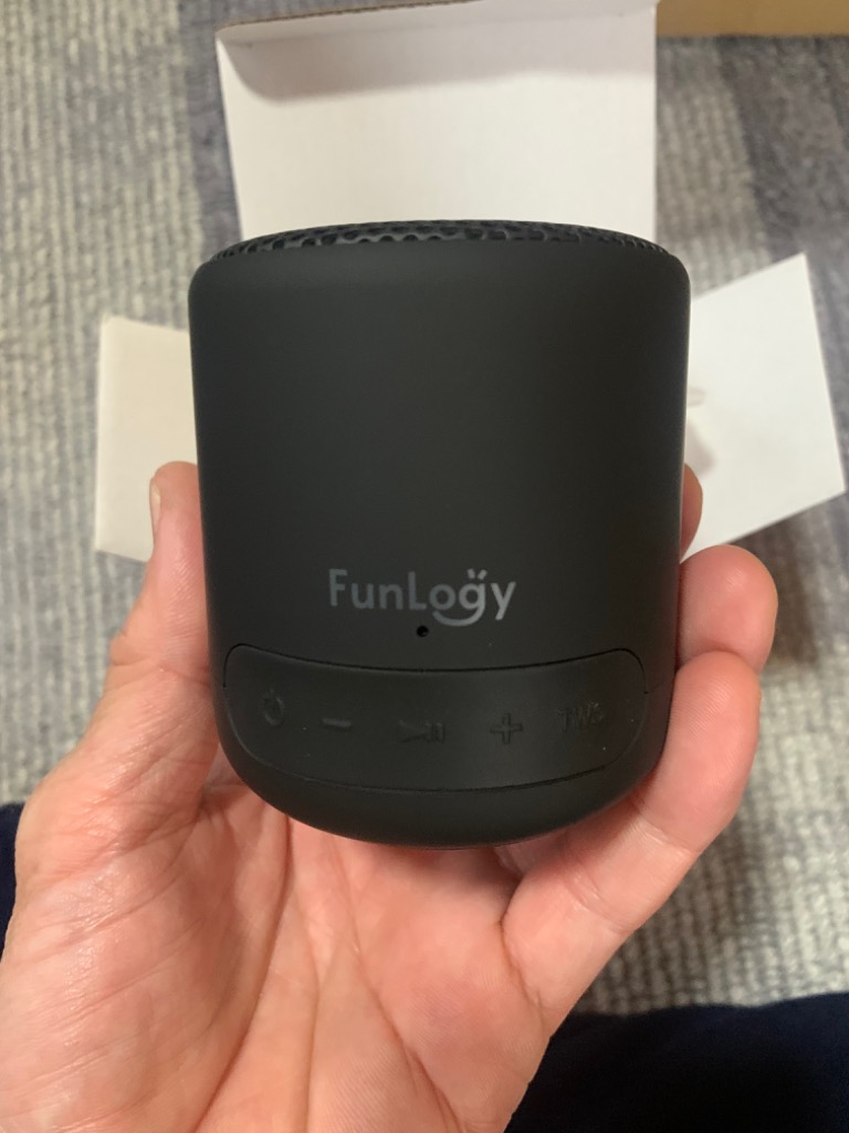 bluetooth スピーカー 防水 IP67 TWS ポータブルス ピーカー アウトドア キャンプ バッテリー搭載 モバイル FunLogy Portable Mini : portable ...